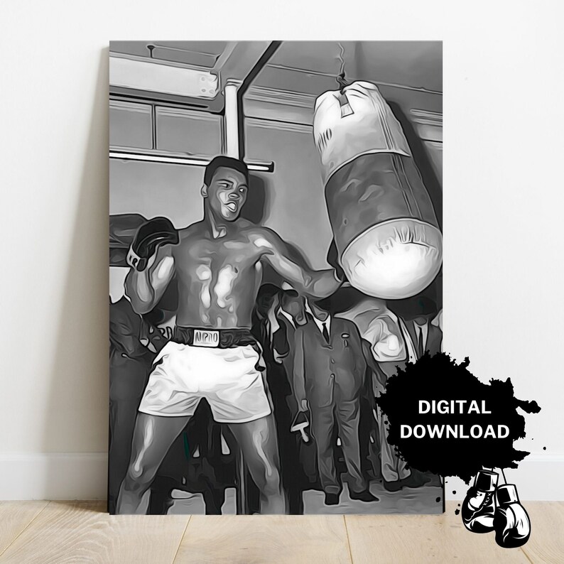 Muhammad Ali Poster, Heavyweight Legend, Greatest of All Time ...