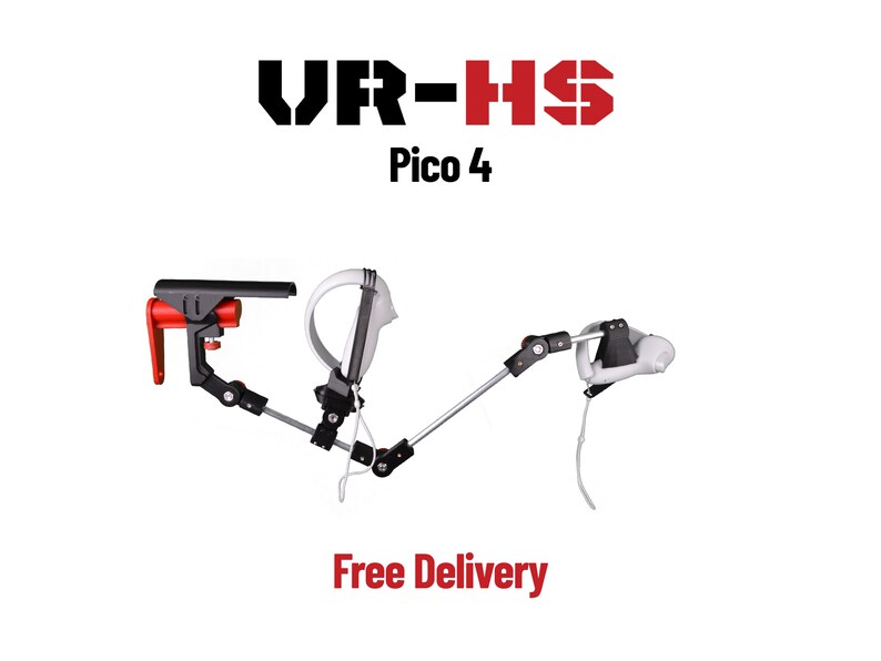 VR Gunstock Works With Pico 4 : VR-HS Semi Magnetic - Etsy