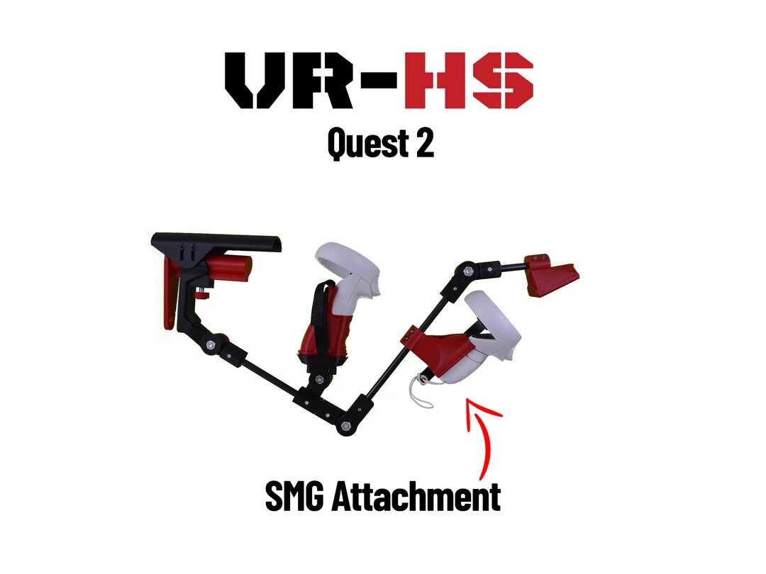 VR-HS Vr Gunstock SMG Attachment Upgrade for Quest 2 - Etsy