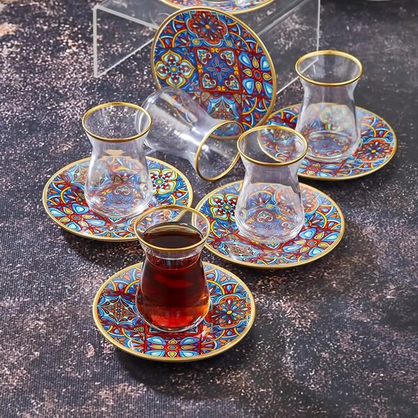 Shop Turkish Tea Set - Etsy
