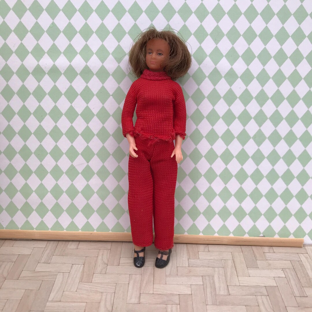 Lundby Mother, Doll for the Dollhouse / Vintage / Sweden - Etsy