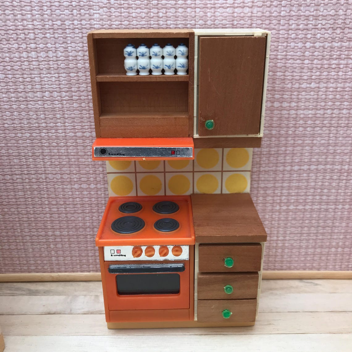 Lundby Kitchen for the Dollhouse / Vintage / Sweden - Etsy