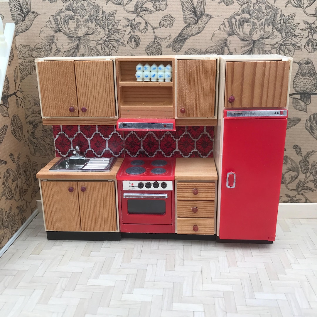 Lundby Kitchen Manor for Dollhouse - Etsy