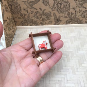 Lundby Wall Shelf With Dala Horse for the Dollhouse / Vintage / Sweden ...