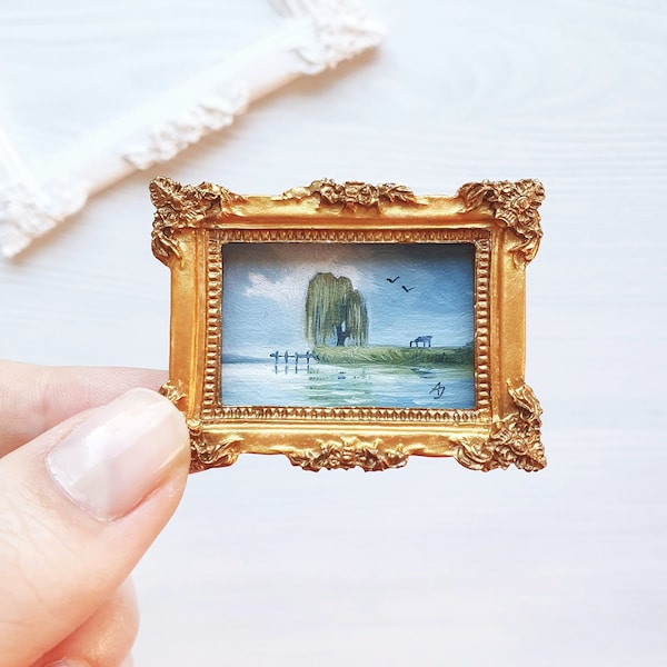 Miniature Framed Art - Etsy