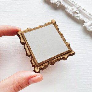 Original Mini Painting in Vintage Frame, Hand Painted Miniature Oil ...