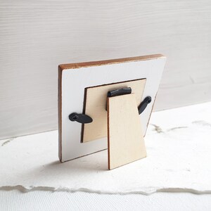 Miniature Painting Framed, Handmade Tiny Artwork in Retro Style Frame ...