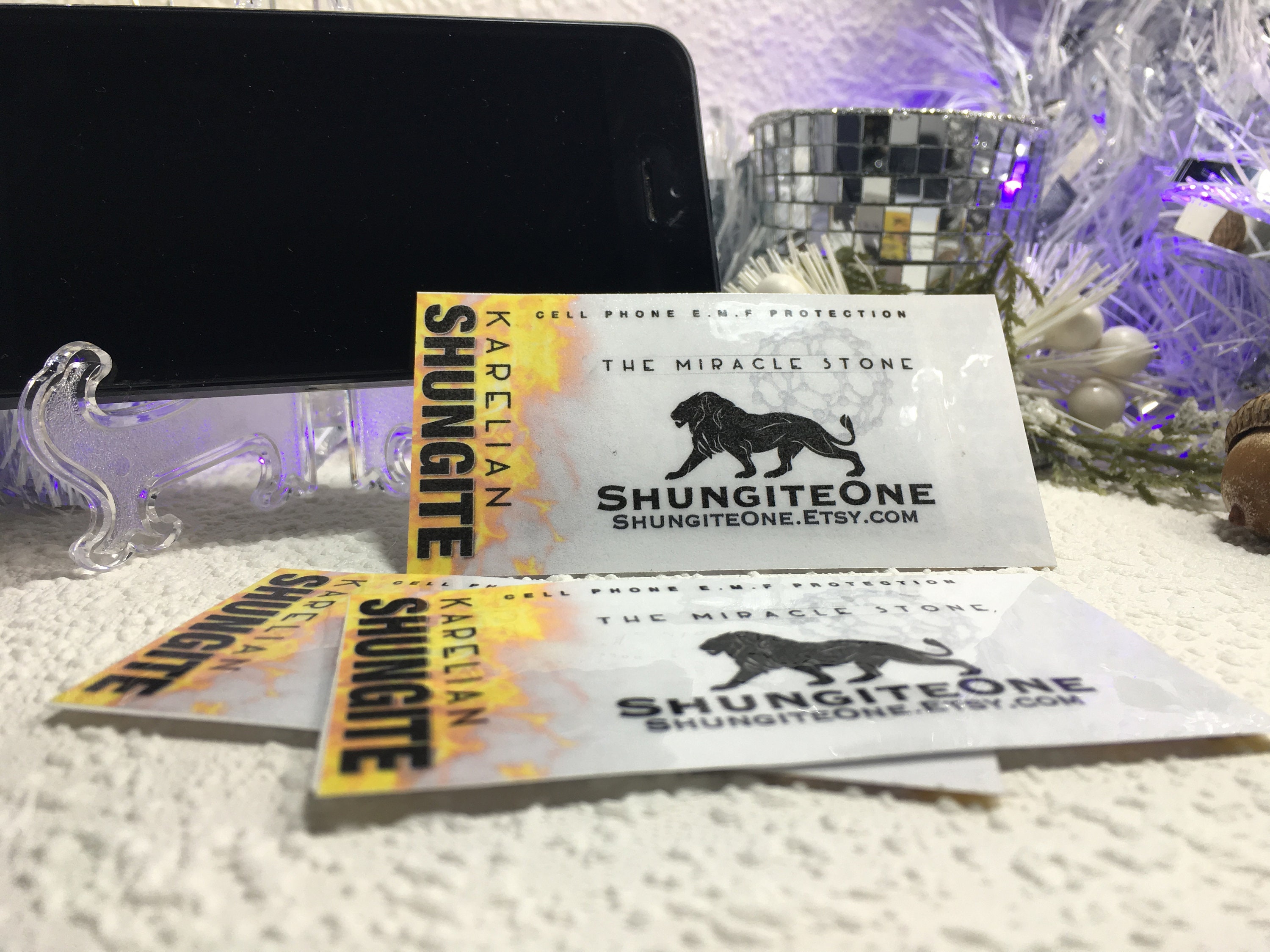 Cell Phone Attenuation EMF Card Guaranteed to Fit Any Phone Case Combo ...