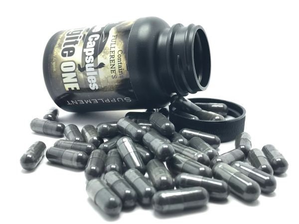 SHUNGITE Capsules FULLERENE Capsules Shungite Filled VEGAN Capsules ...