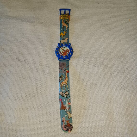 Vtg 90s Curious George by Fantasma Watch - Gem
