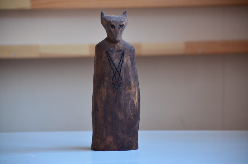 Lucifer Devil Gothic Statue Scary Demon Horned God Dark - Etsy