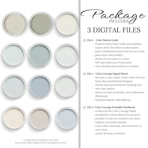 Lake House Paint Colors From Benjamin Moore~ Includes BM Morning Dew ...