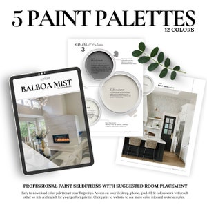 Benjamin Moore Balboa Mist Color Combinations With BM Collingwood ...