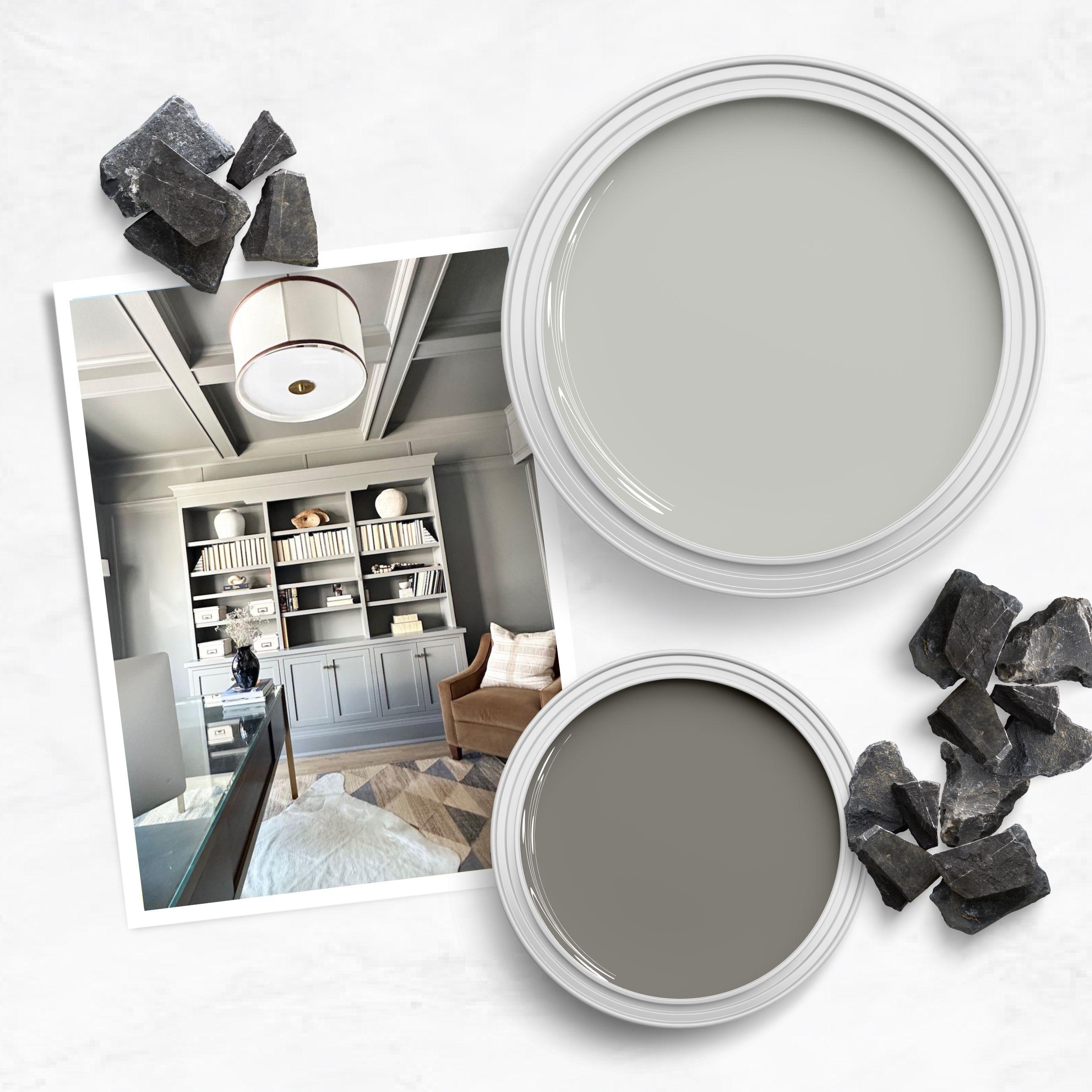 Benjamin Moore Chelsea Gray and Coordinating Colors ~ Color Palette for ...