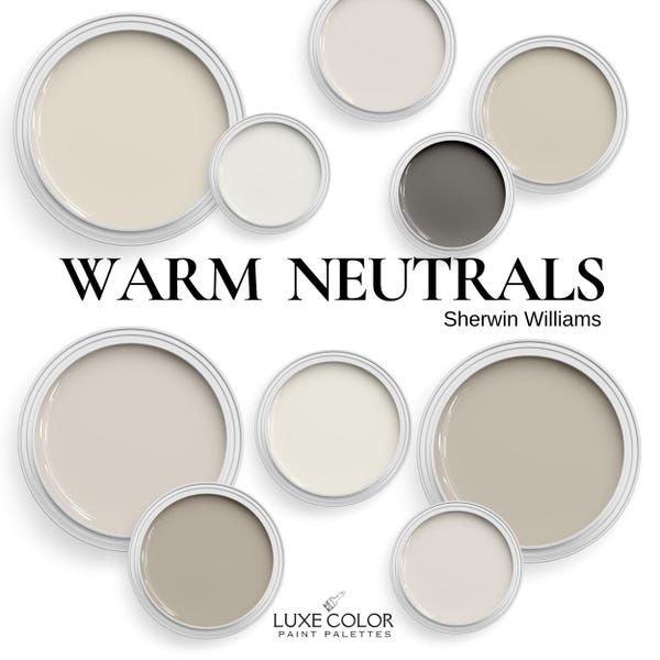 Sherwin Williams Paint Color Pallet, Whole House Color Pallet, Interior ...