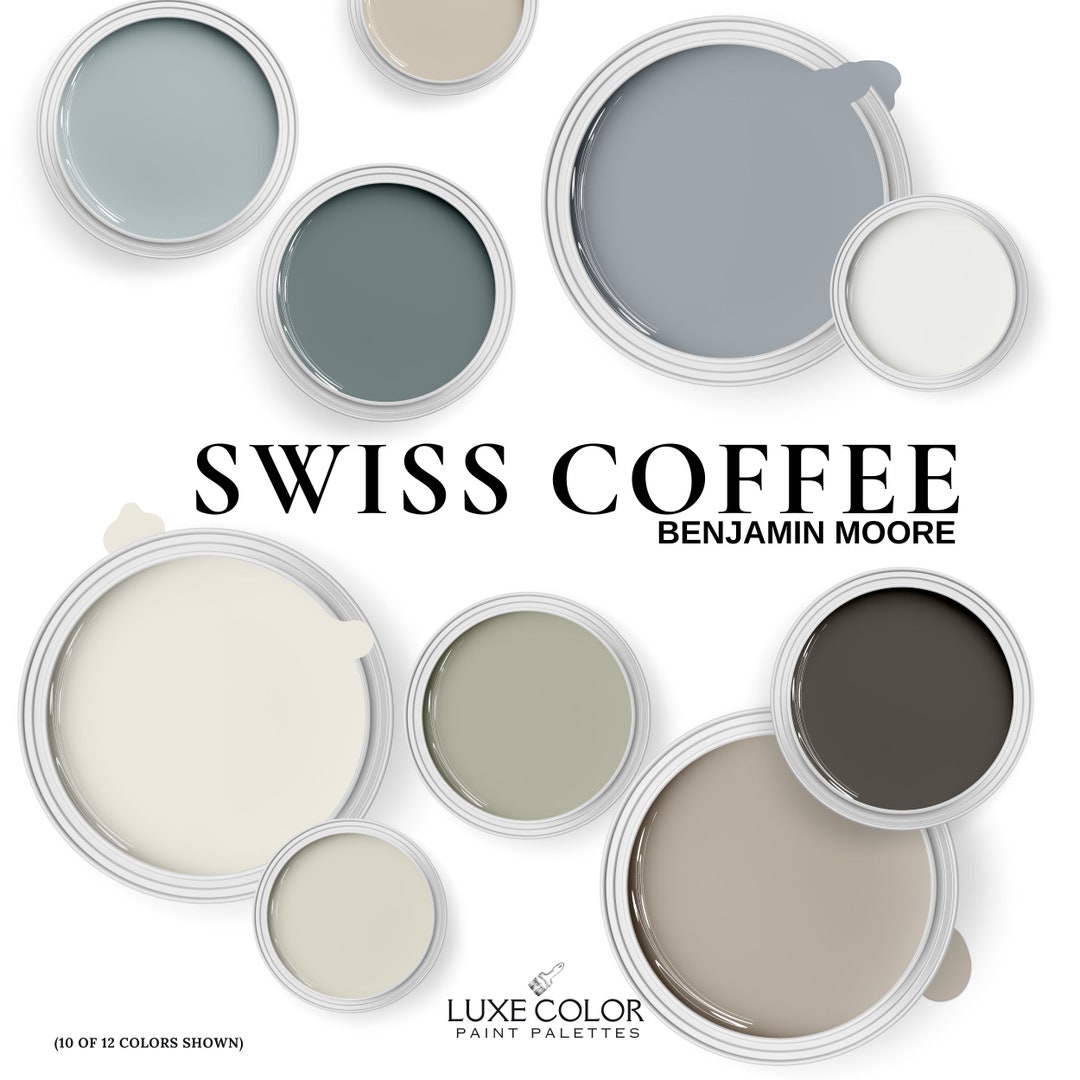 Benjamin Moore Swiss Coffee Color Palette ~ Colors for Living Room ...