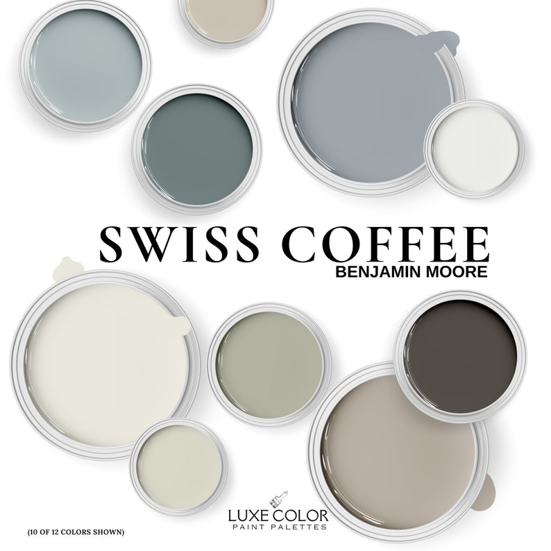 Benjamin Moore Swiss Coffee Color Palette ~ Colors for Living Room ...
