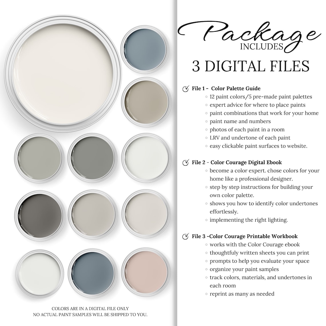 Behr Blank Canvas Coordinating Colors
