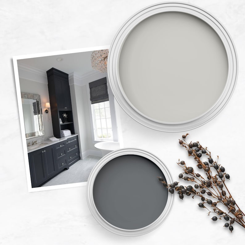 Benjamin Moore Gray Paint Color Palette. Designer's Suggested Light ...