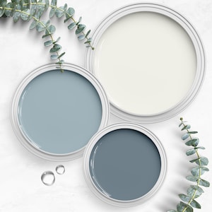 Behr Polar Bear Color Palette With Paint Combinations | Interior Paint ...