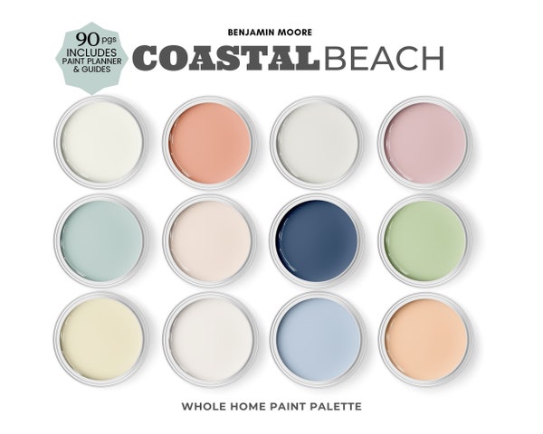 Sherwin Williams Key West Coastal Paint Palette, Coastal Paint Palette ...