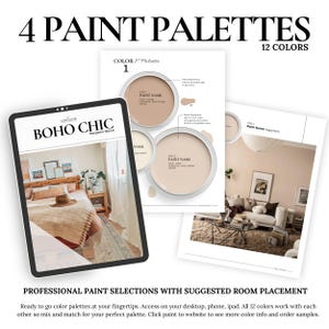 Boho Chic Color Palette From Benjamin Moore ~ Features Boho Wall Paint ...