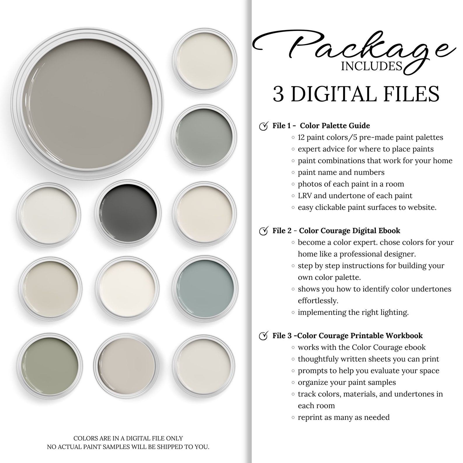 Sherwin Williams Dorian Gray Color Palette - Coordinating Colors for ...