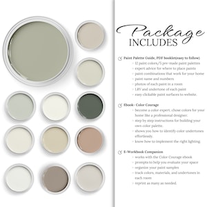 Benjamin Moore October Mist Color Palette Coordinating Paint Colors for ...
