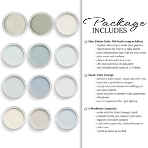 Lake House Paint Colors From Benjamin Mooremorning Dew and October Mist ...