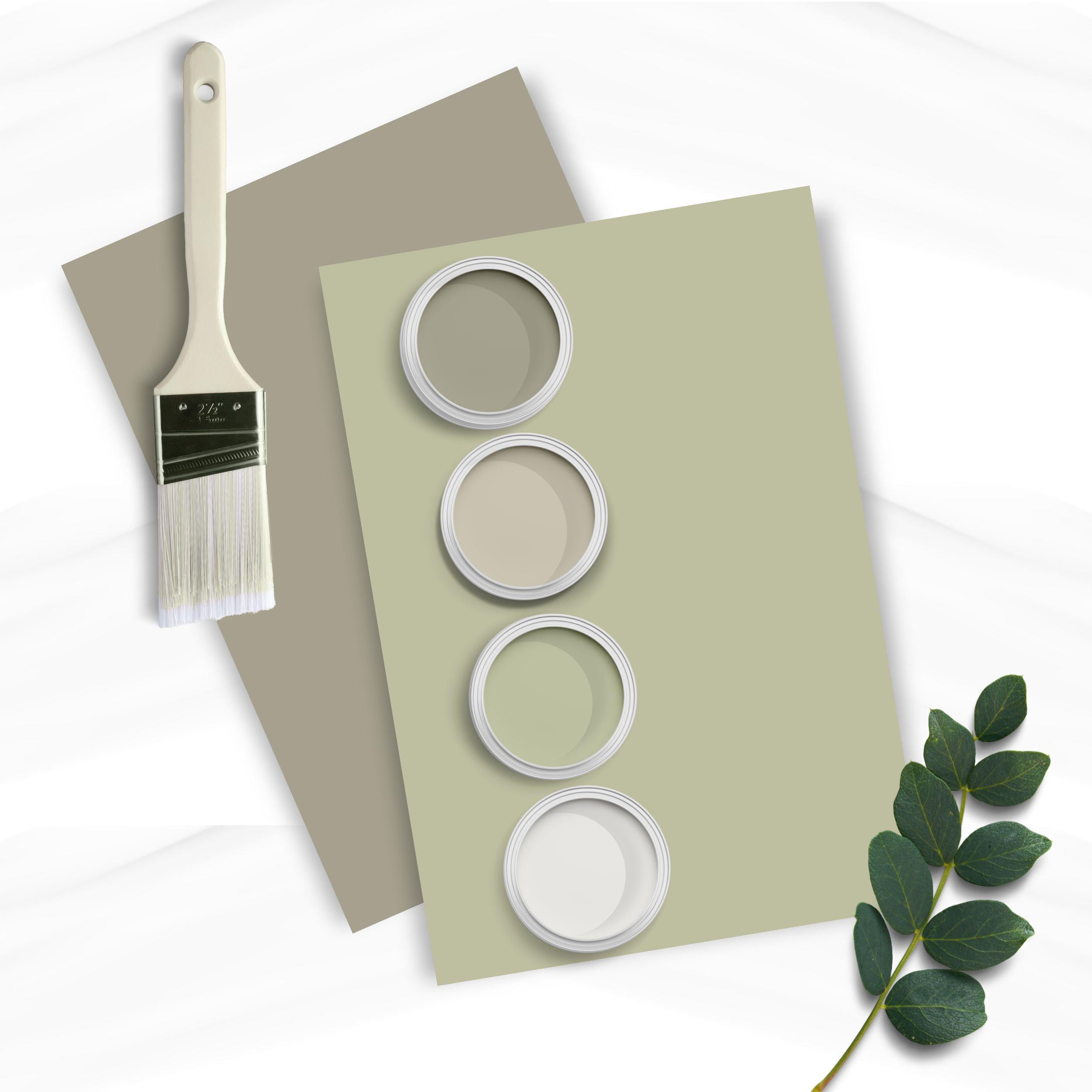 Behr Jungle Camouflage Color Palette ~ Paint Color Scheme for Whole ...