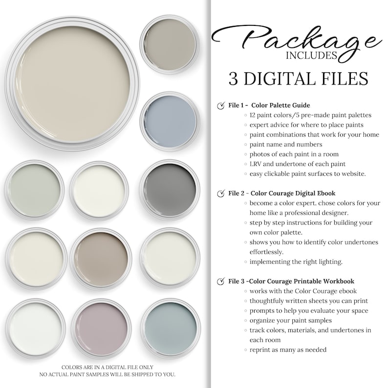 Benjamin Moore Natural Cream and Complementary Colors ~ Color Palette ...