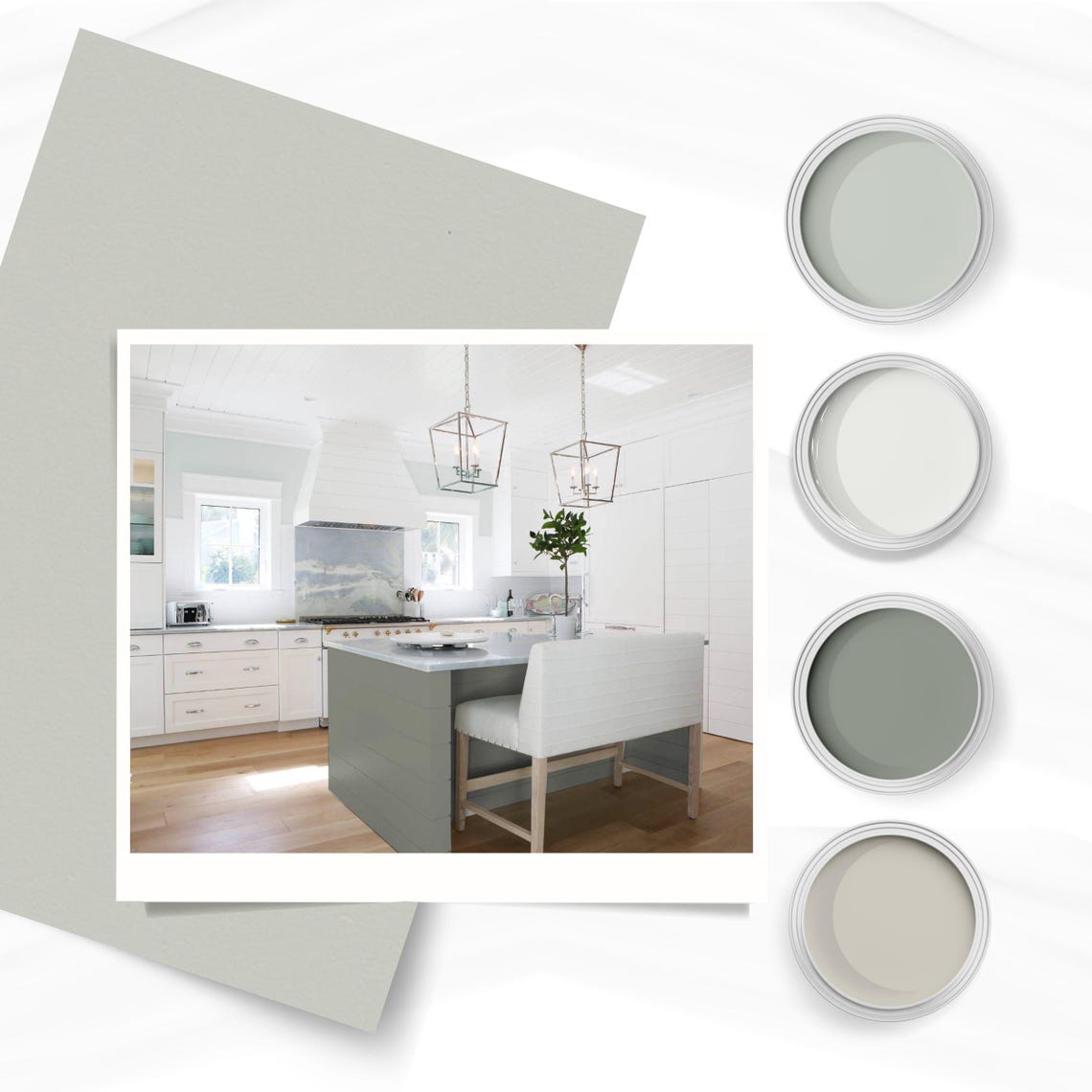 Sherwin Williams Sea Salt and Coordinating Colors ~ Sea Salt Palette ...