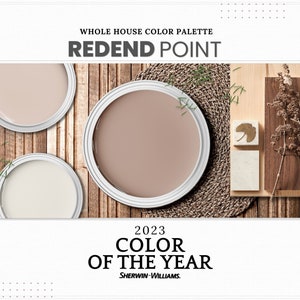 Redend Point Sherwin Williams Color Palette for Your Whole House. - Etsy