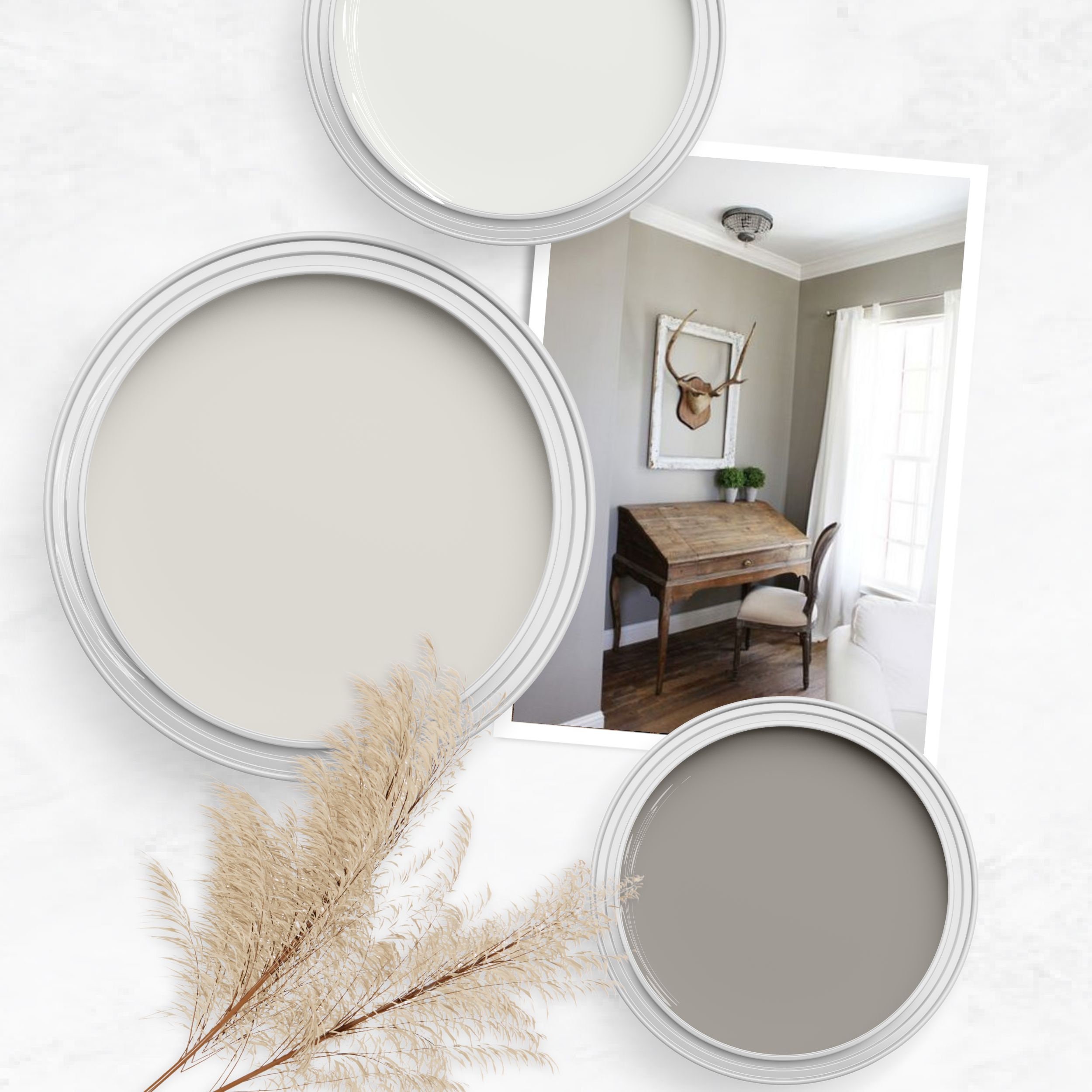 Sherwin Williams Eider White Color Palette | Soft Neutral Coordinating ...