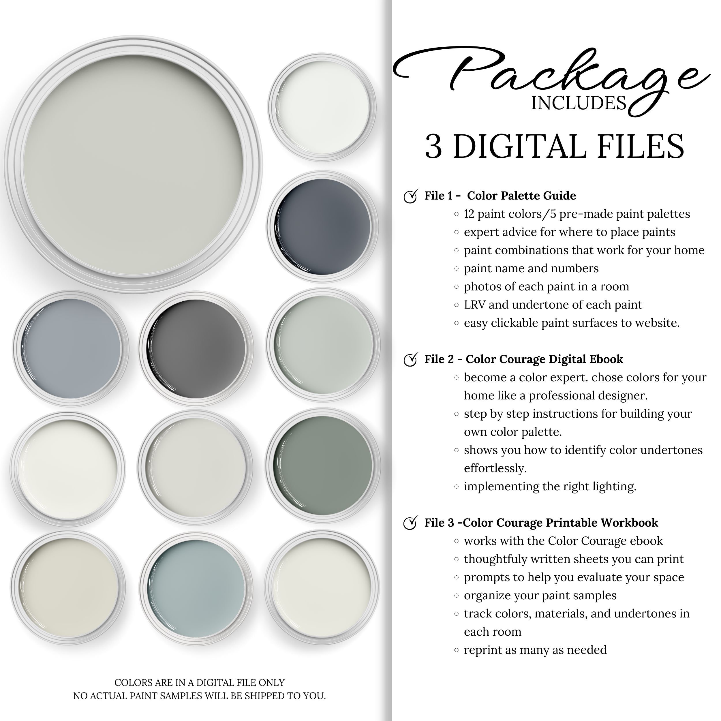 Benjamin Moore Gray Owl Color Palette. Colors for Living Room, Kitchen ...