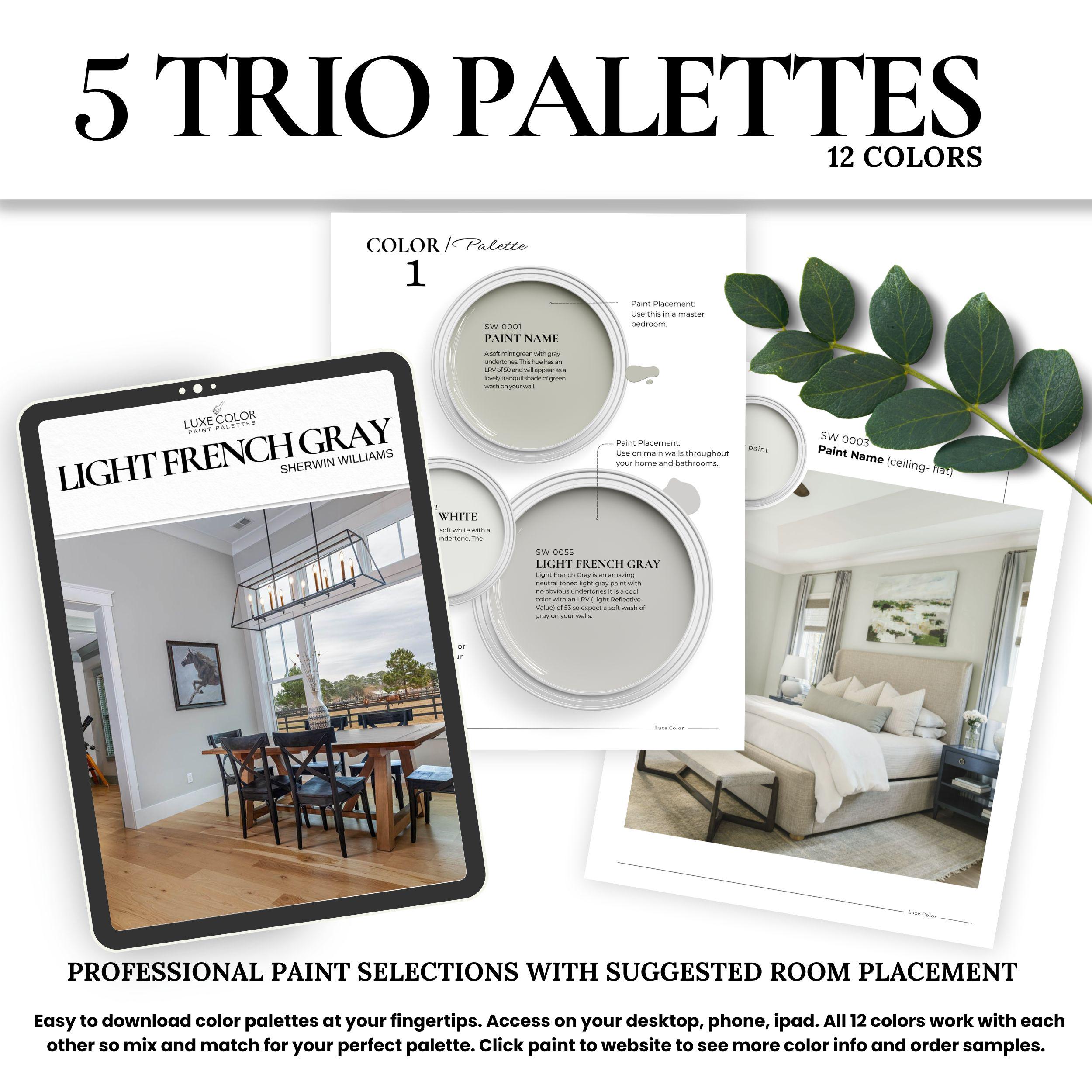 Lista De Colores De Pintura Gris Francesa