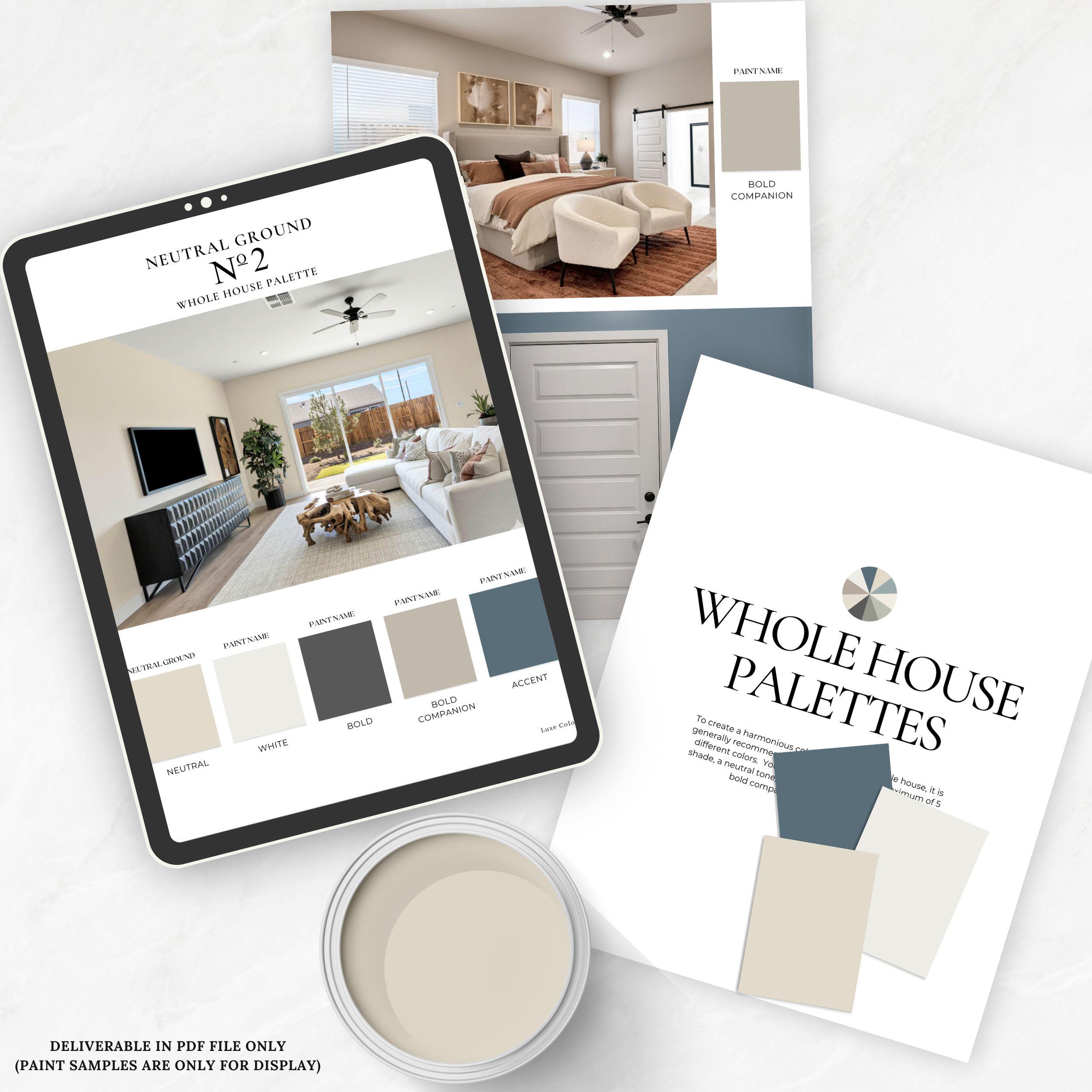 Neutral Ground Sherwin Williams Color Palette - Coordinating Colors for ...