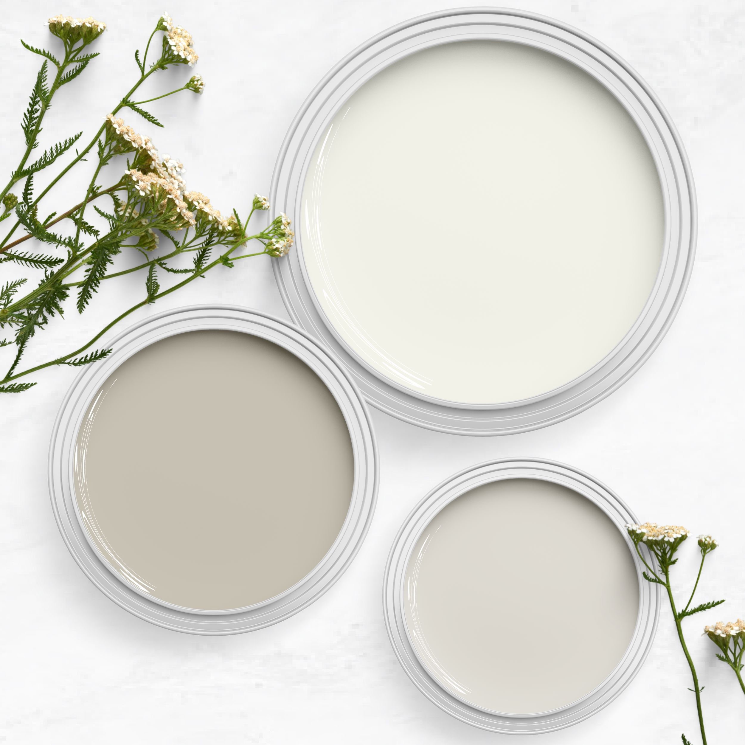 Simply White Benjamin Moore Color Palette ~ Coordinating Colors for a ...