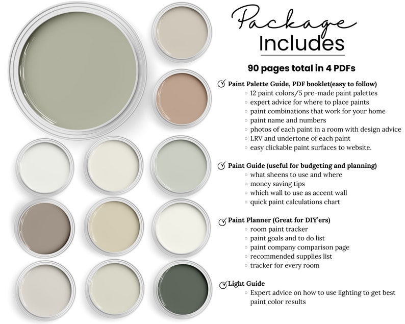 Benjamin Moore October Mist Color Palette for Walls, Cabinets, Bedroom ...