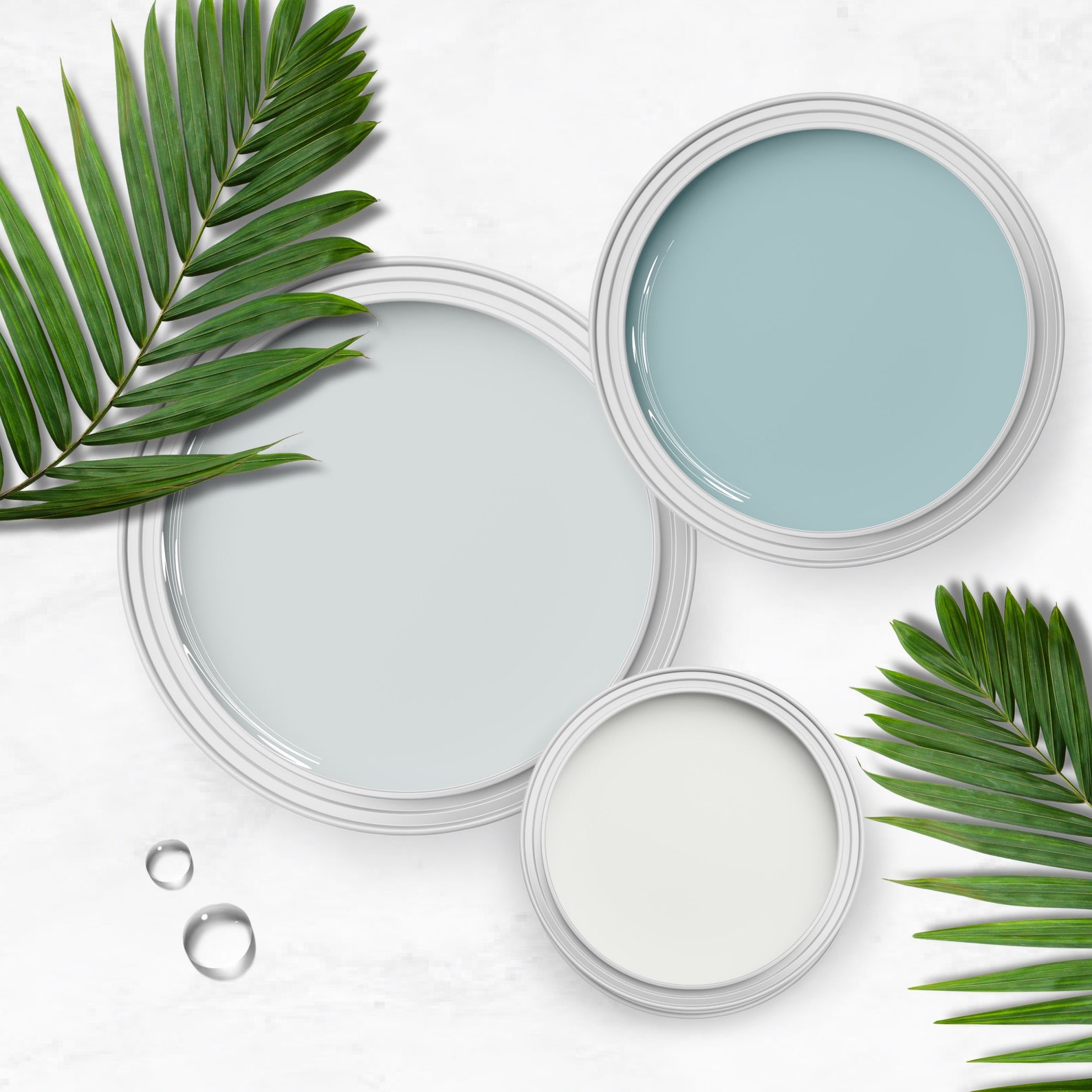 Behr Coastal Paint Colors This Color Palette Includes Behr Swiss Coffee ...