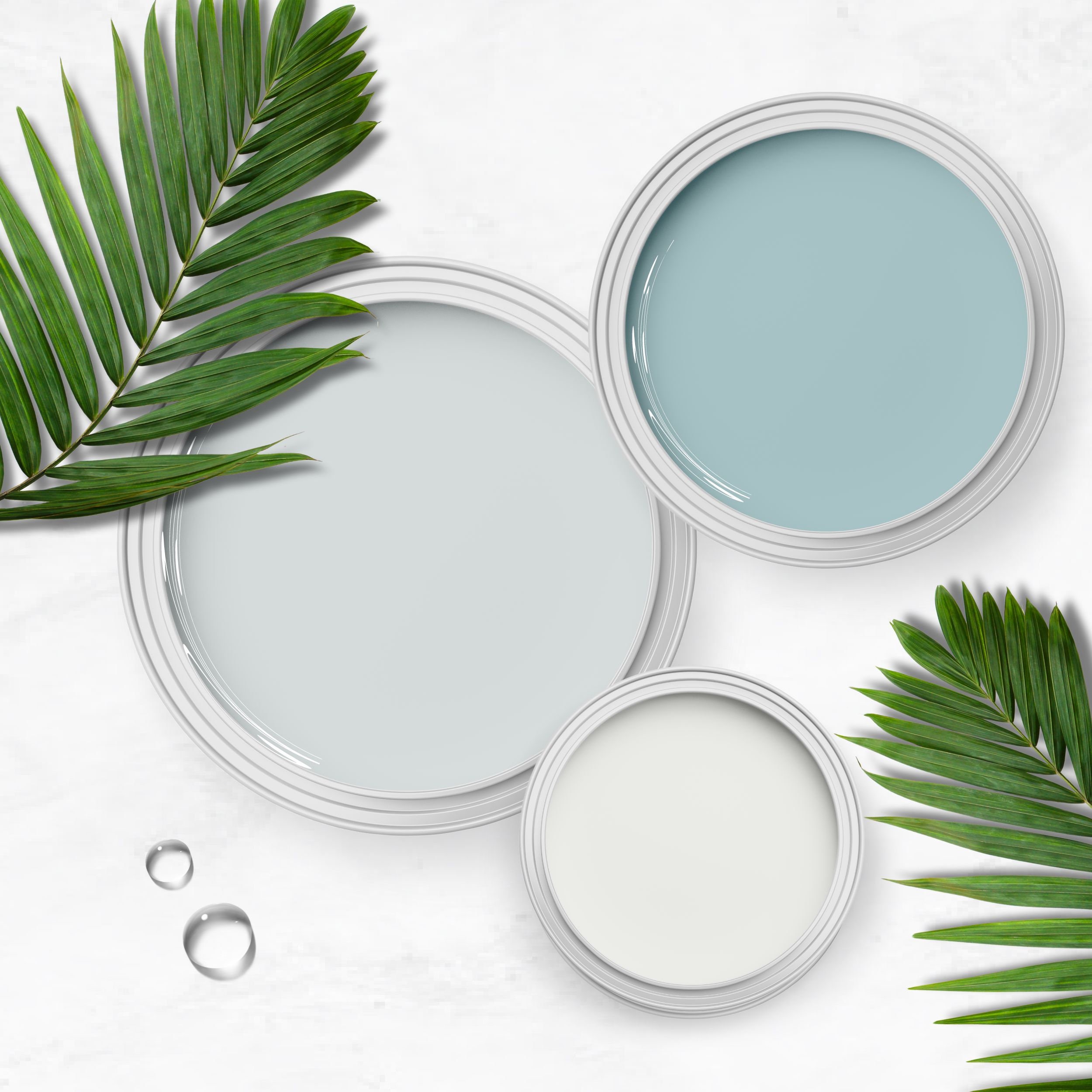Behr Coastal Paint Colors This Color Palette Includes Behr Swiss Coffee ...