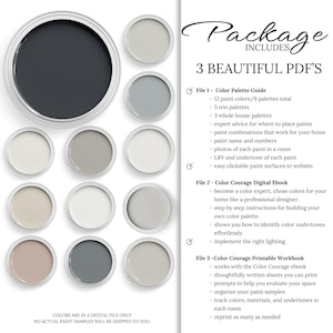 Sherwin Williams Cyberspace Paint Palette Guide | Dark Blue Gray Paint ...
