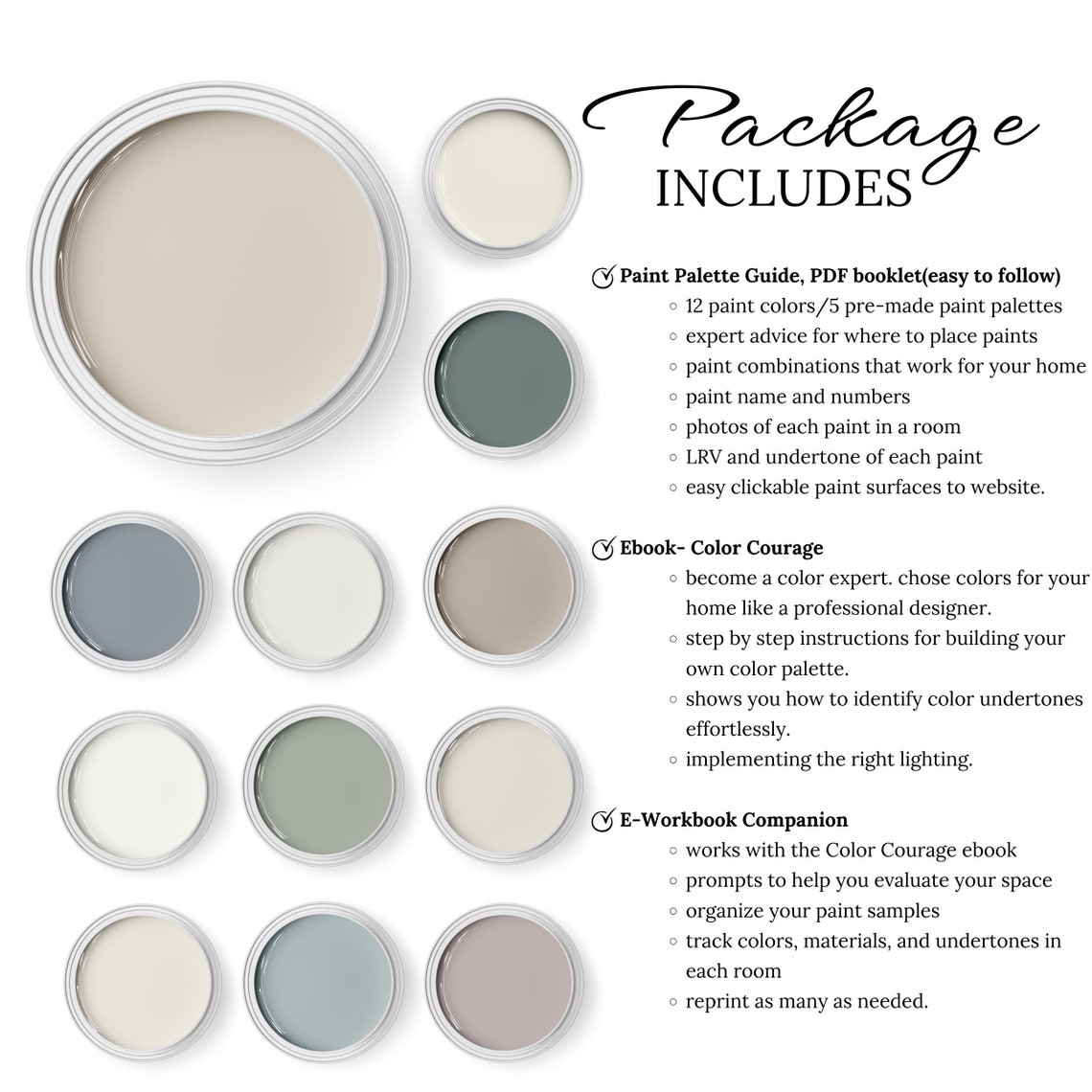 Accessible Beige Color Palette Sherwin Williams Complementary Colors ...
