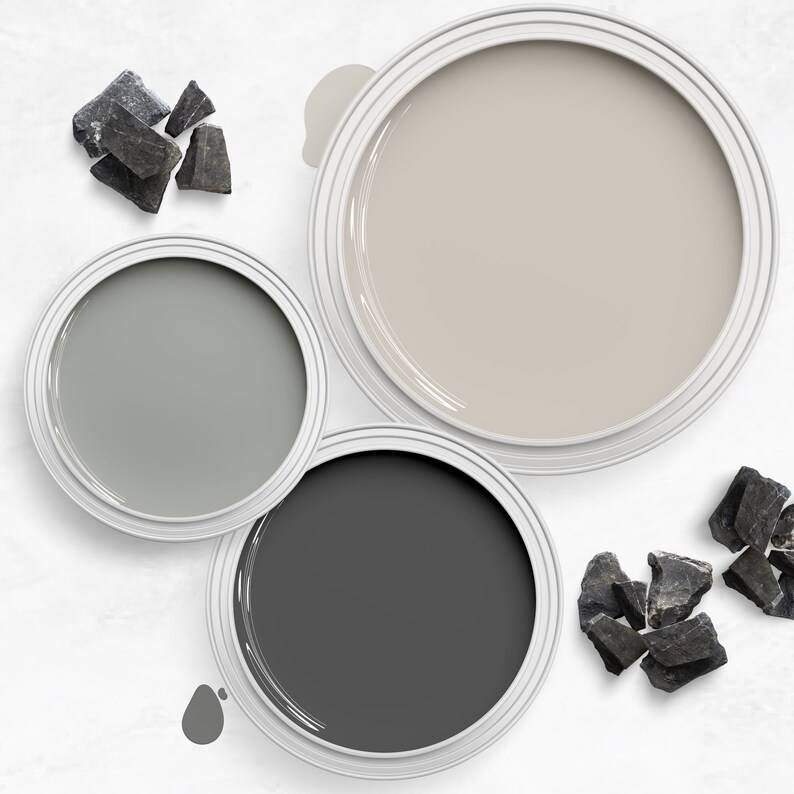 Sherwin Williams Peppercorn and Coordinating Colors ~ Color Palette for ...