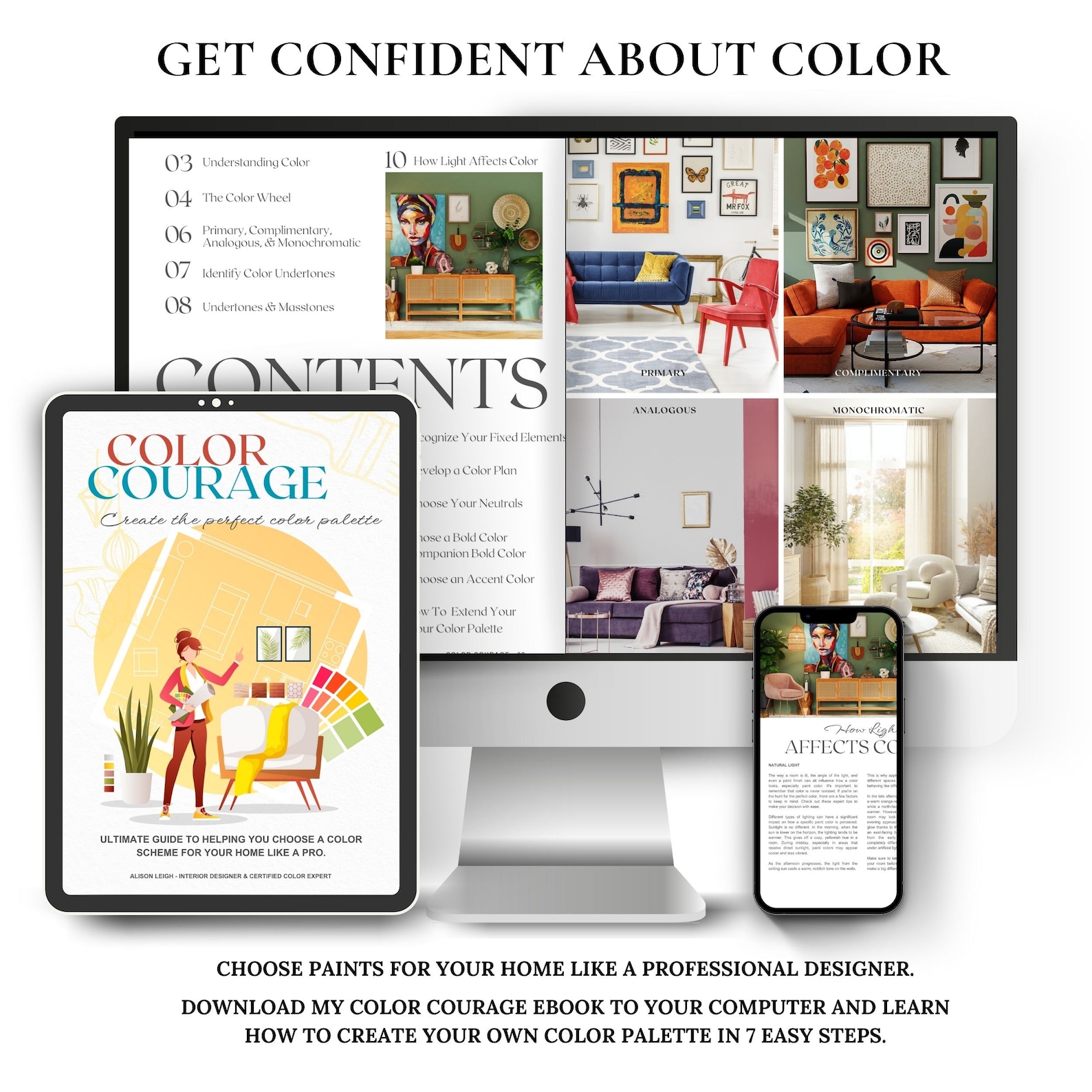 Benjamin Moore Natural Cream and Complementary Colors ~ Color Palette ...