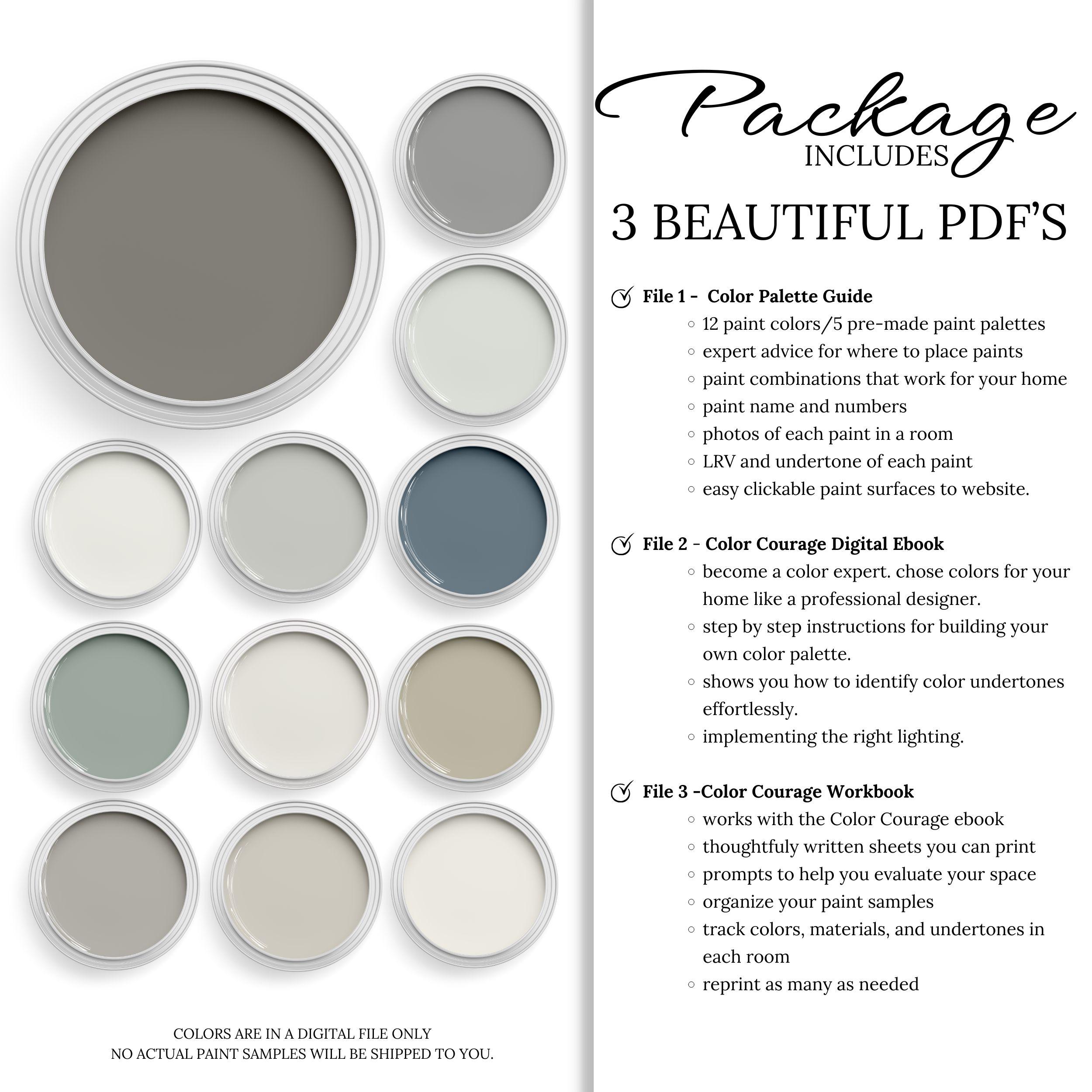 Benjamin Moore Chelsea Gray and Coordinating Colors ~ Color Palette for ...