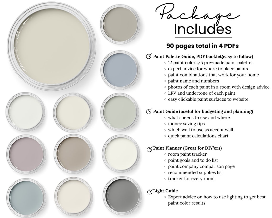 Benjamin Moore Wind's Breath Color Palette , Paint Colors for Living ...