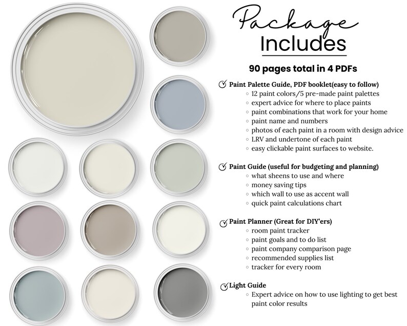 Benjamin Moore Wind's Breath Color Palette , Paint Colors for Living ...