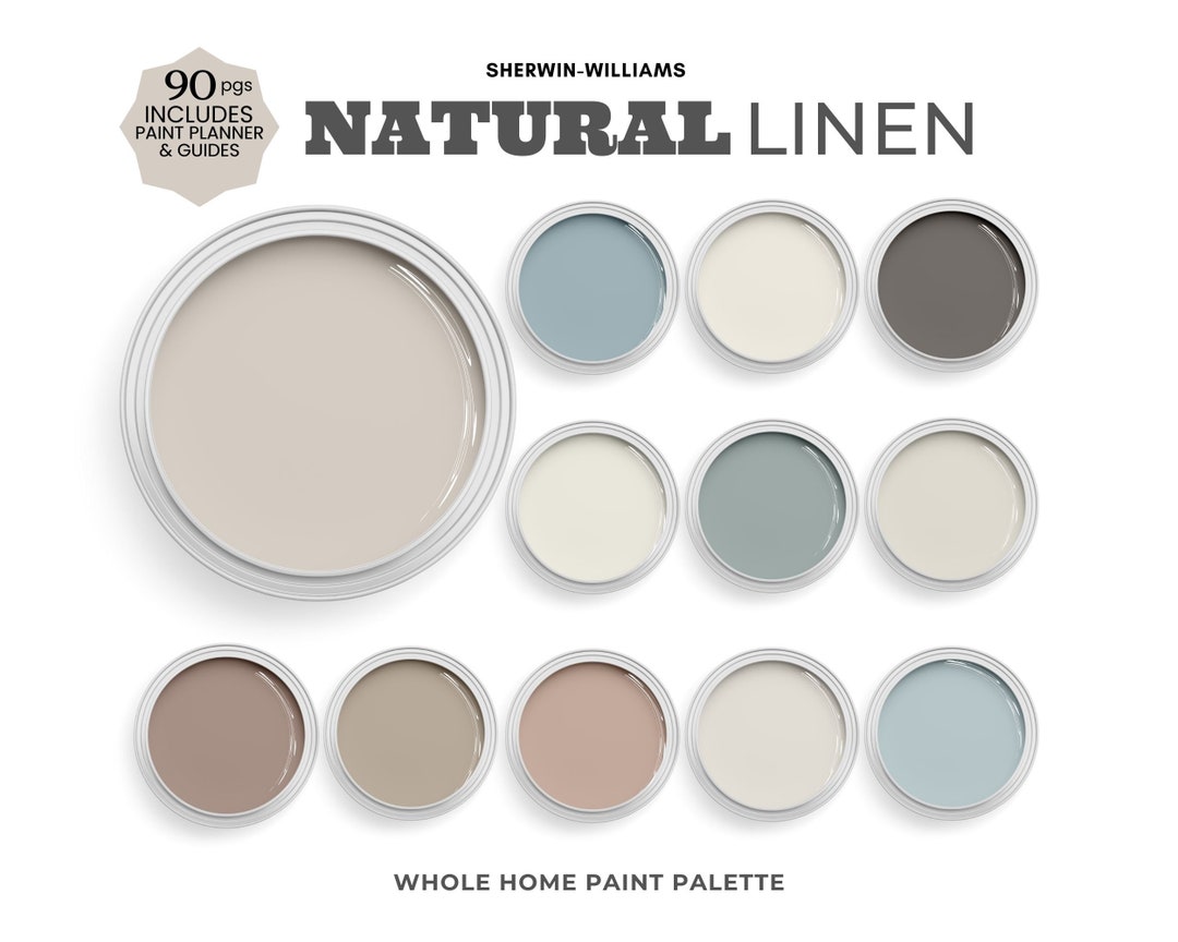 Sherwin Williams Natural Linen Coordinating Colors Accent Color Palette ...
