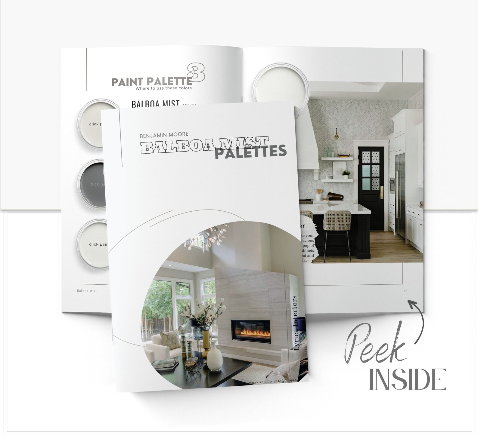 Benjamin Moore Balboa Mist Color Combinations With BM - Etsy